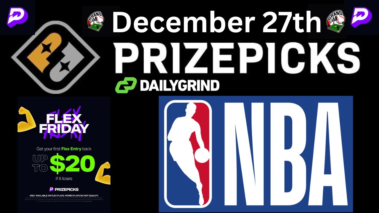 Prize Picks Props NBA Dec 27th - YouTube