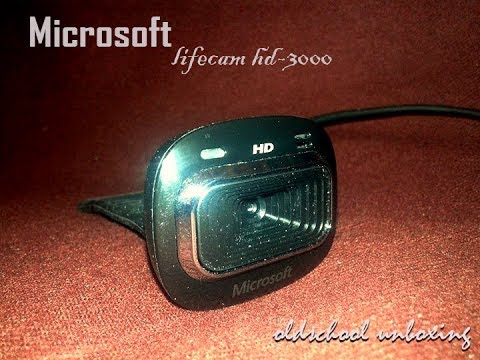 microsoft lifecam hd 3000 - YouTube