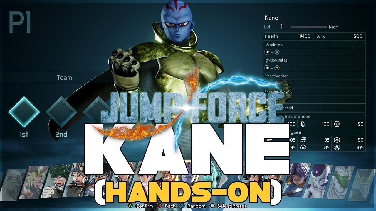 Jump Force: Kane is a KAMEN RIDER! (First Impressions) - YouTube
