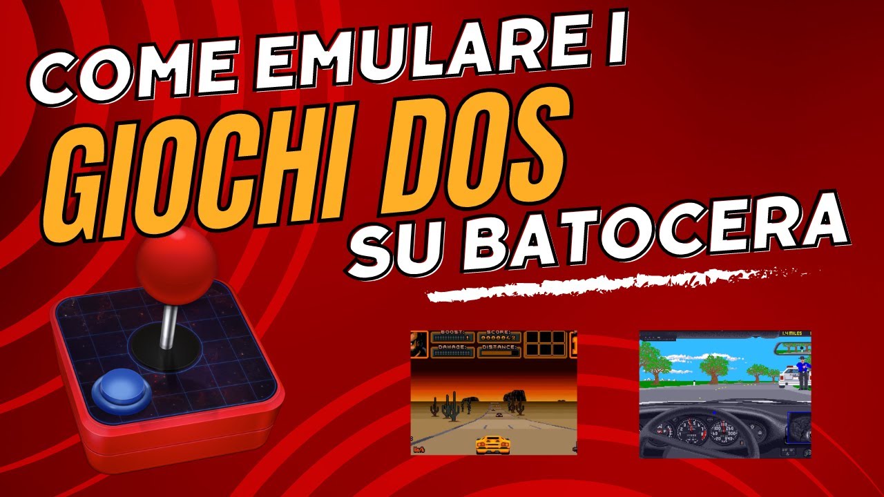 Guida - Come emulare i giochi DOS su Batocera - YouTube
