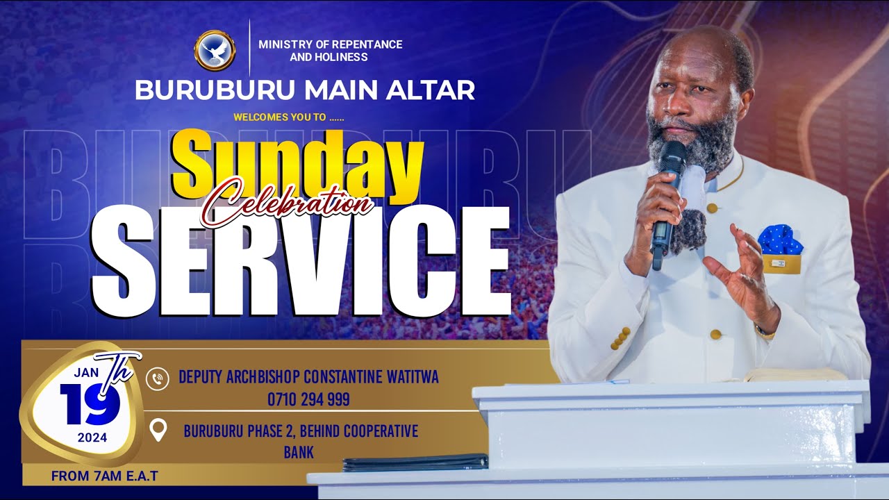 BURUBURU MAIN ALTAR - YouTube