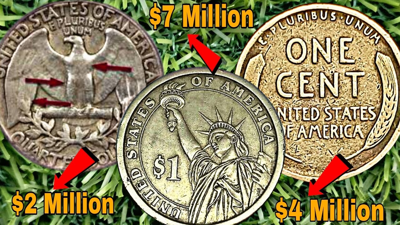 Millions in Your Pocket? Top 20 Rare Washington Quarters & Wheat ...