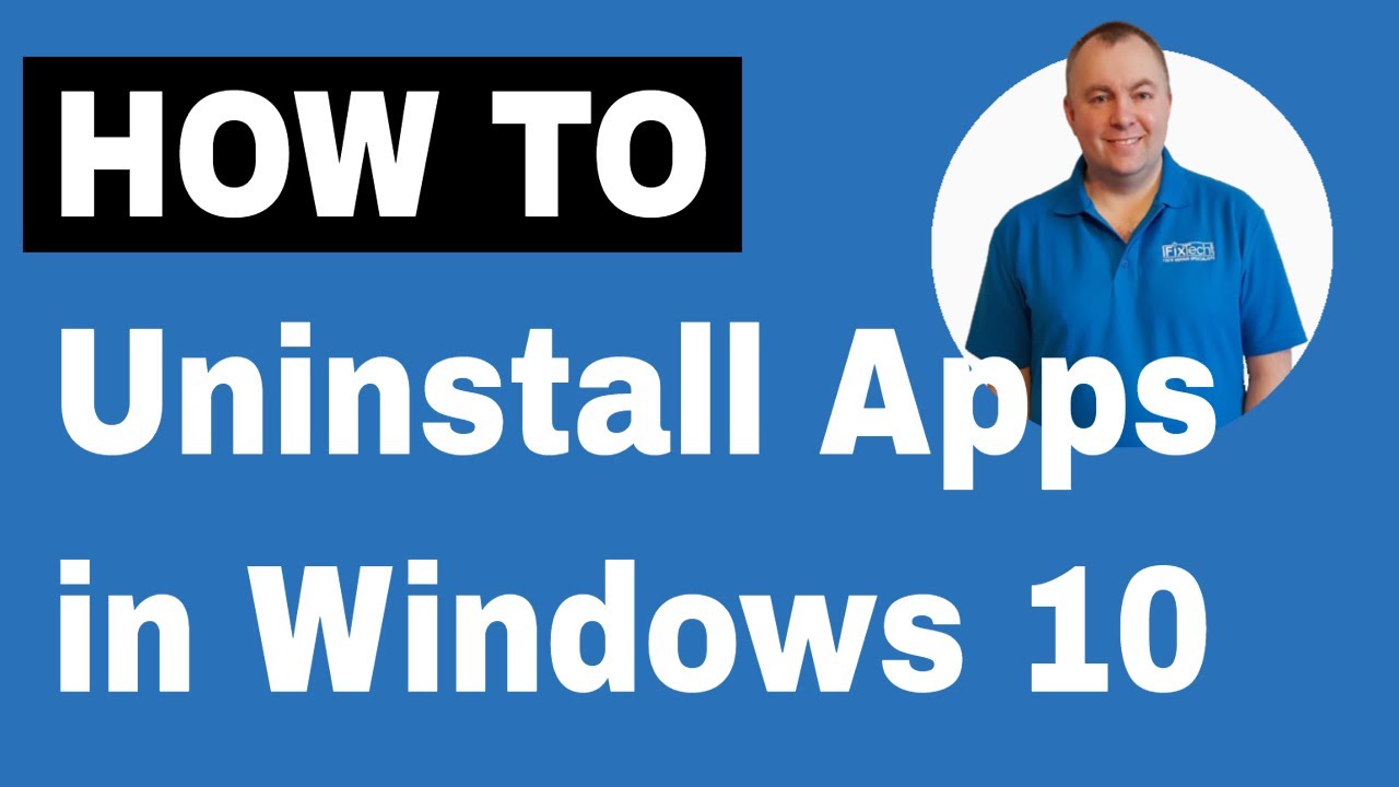 How to Uninstall Apps in Windows 10 via Apps and Features (previously ...