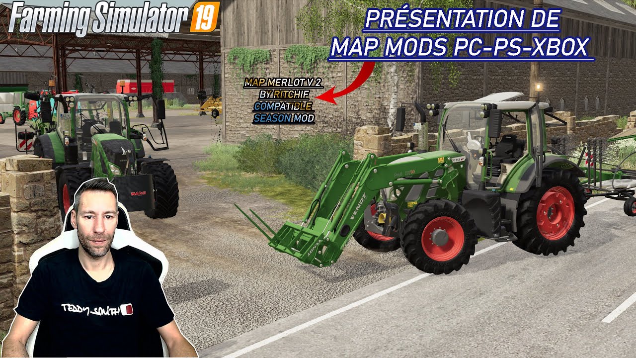 FS19#PRESENTATION DE MAP ET DE MODS PC-CONSOLES😉#1 - YouTube