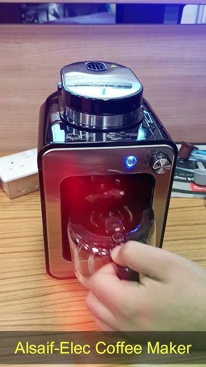 Electric Coffee Maker ماكينة القهوة 600 واط Alsaif-Elec - YouTube