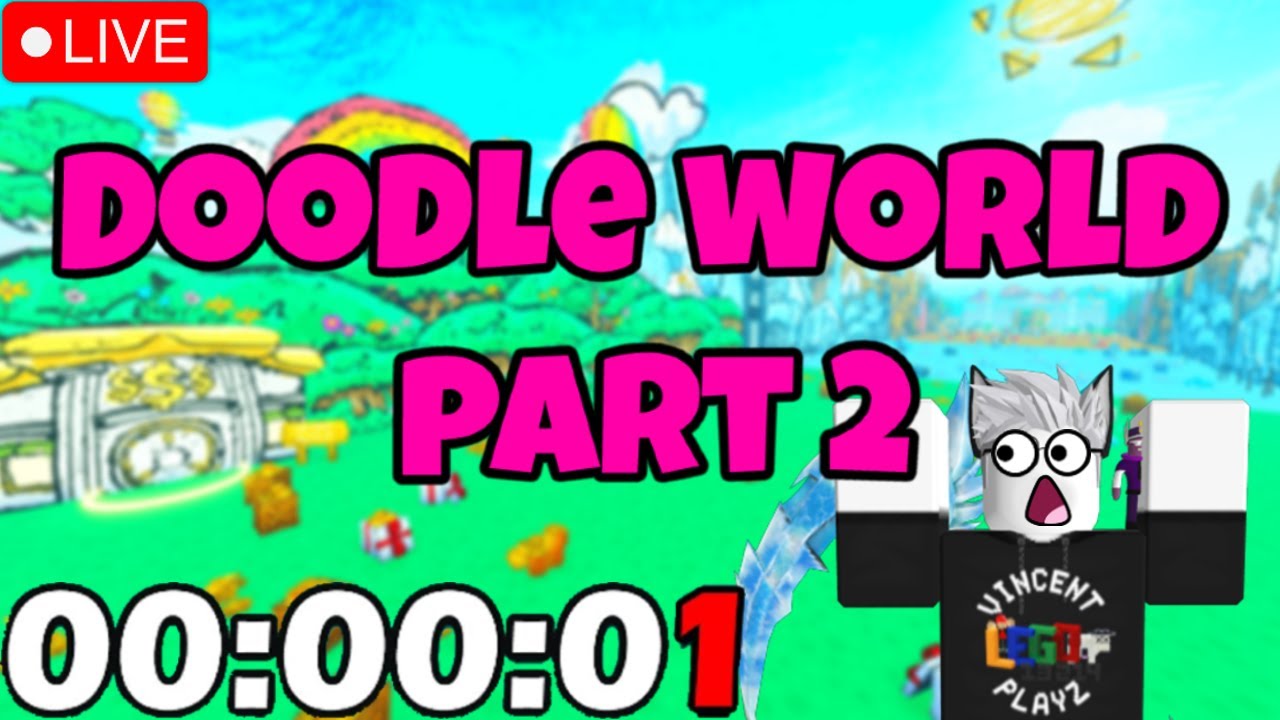 🔴LIVE | Pet simulator x DOODLE WORLD PART 2 UPDATE - YouTube