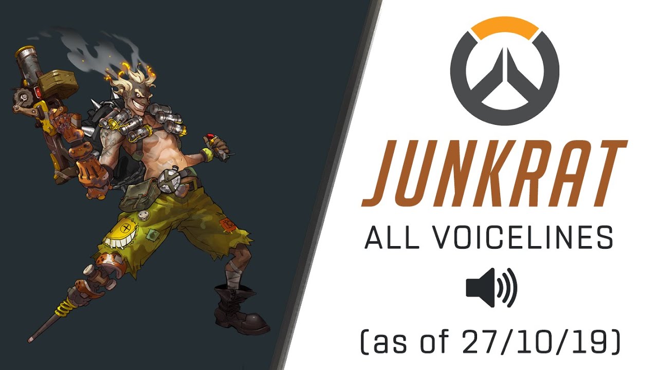 Junkrat's Voice Lines (Overwatch) - YouTube
