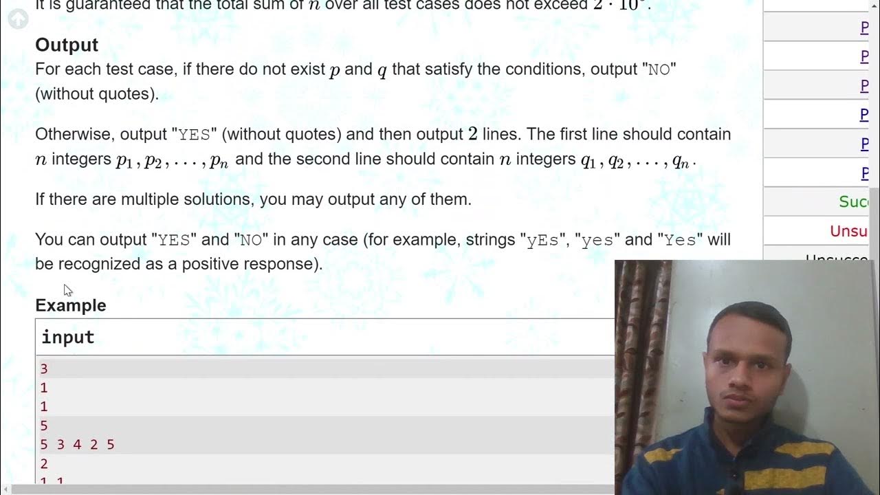 Codeforces Round 842 Div 2 Screencast A B C D Youtube