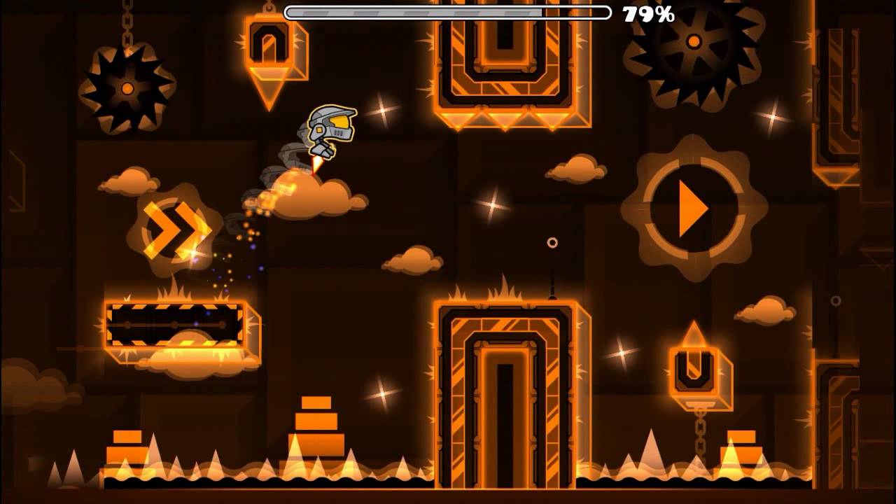 Geometry Dash- Beautiful Level:) - YouTube