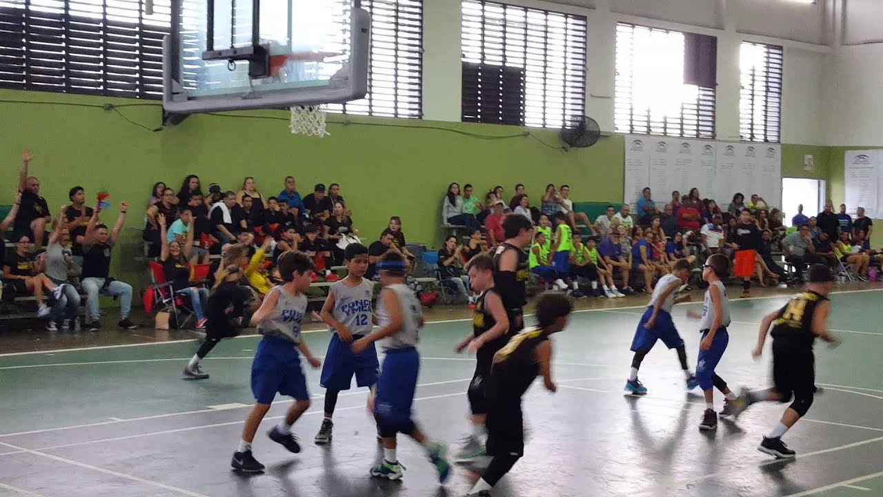Arecibo Basket vs Ponce YMCA FBPUR 9U 04-02-16 - YouTube