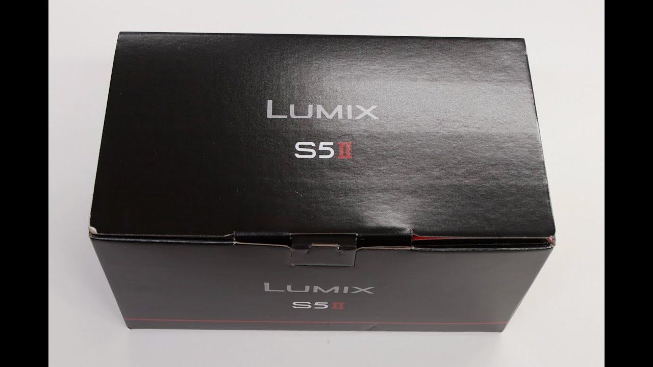 Quick Unboxing Of The Panasonic Lumix S5 Mark II - YouTube