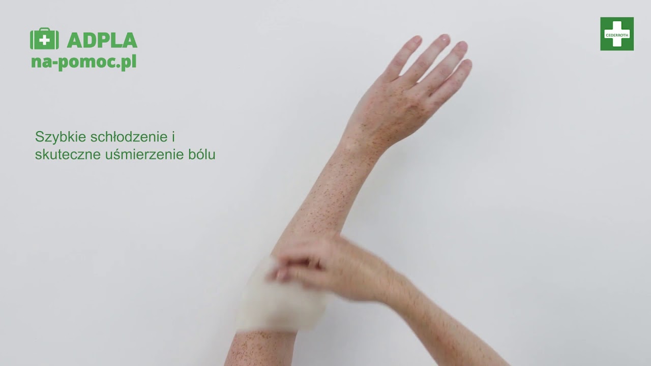 Żel na oparzenia Cederroth Burn Gel Dressing REF 901900 - YouTube