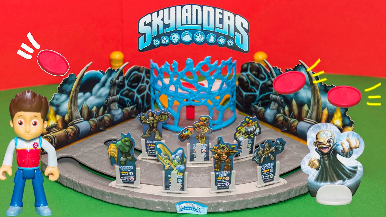 SKYLANDERS Game Skylanders Block N Blast Game with Paw Patrol Video ...