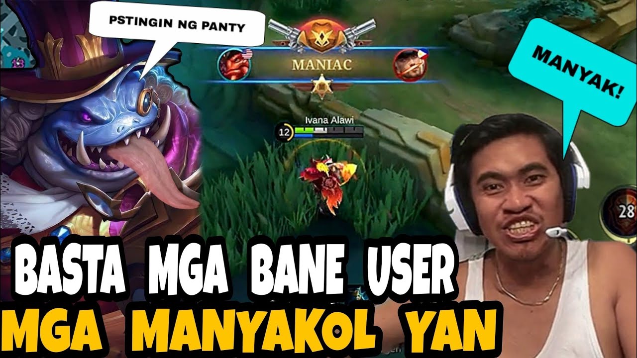 BASTA MGA BANE USER TALAGA MGA MANYAKOL YAN - YouTube