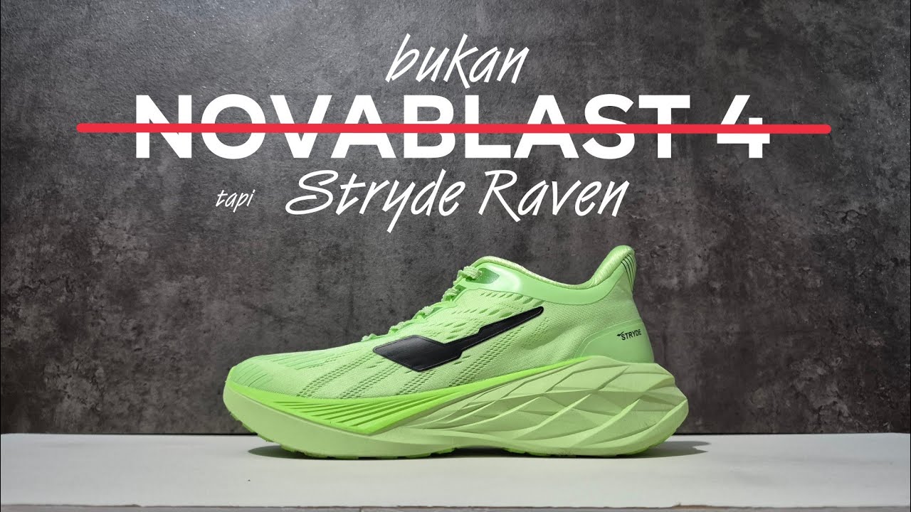 Stryde Raven (First Run) - Bentuknya Mirip Novablast 4, Rasanya? - YouTube