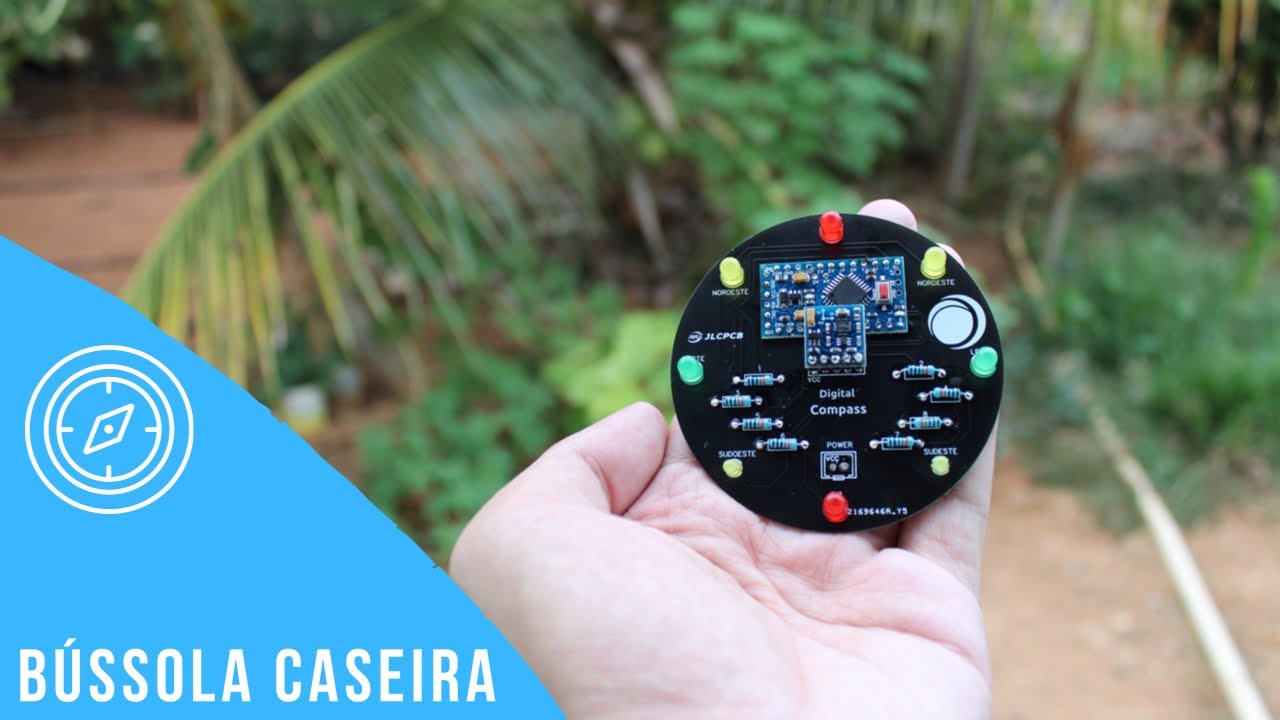 Como Fazer um Bússola Digital - YouTube