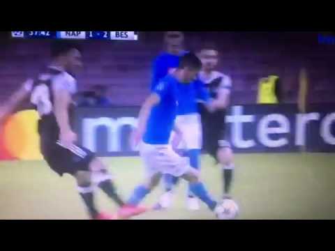 Aboubakar ın golü.. Napoli 1 2 Beşiktaş