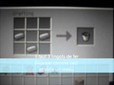 comment faire un sceau sur minecraft - YouTube