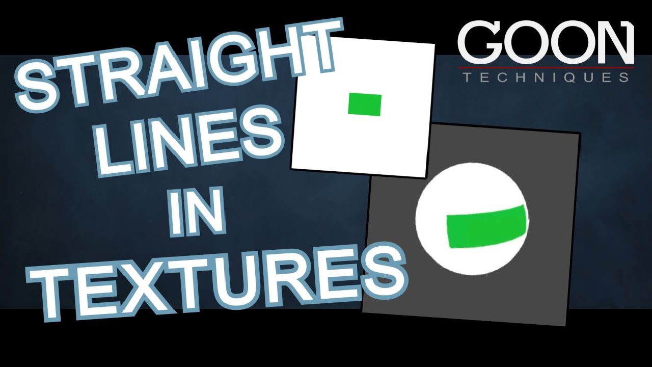 Straight Line In Textures tutorial - YouTube