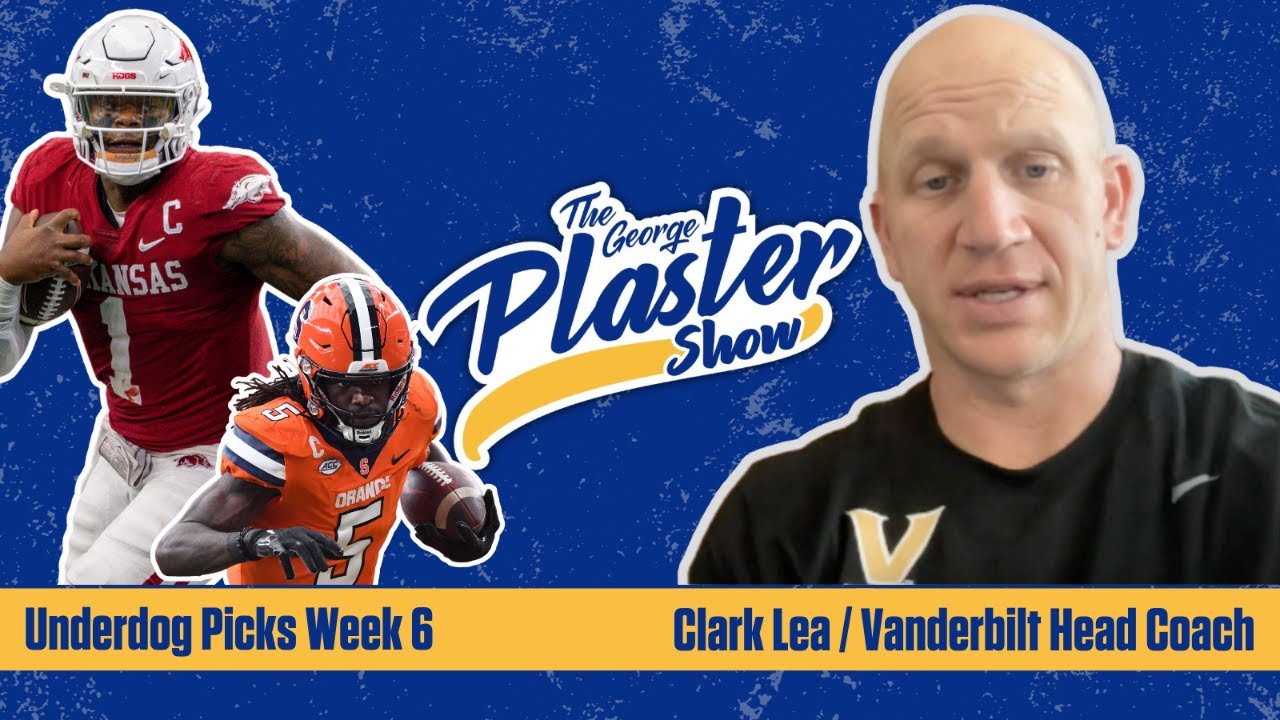 October 5: Vanderbilt Head Coach Clark Lea + Underdog Picks w/ Willy ...