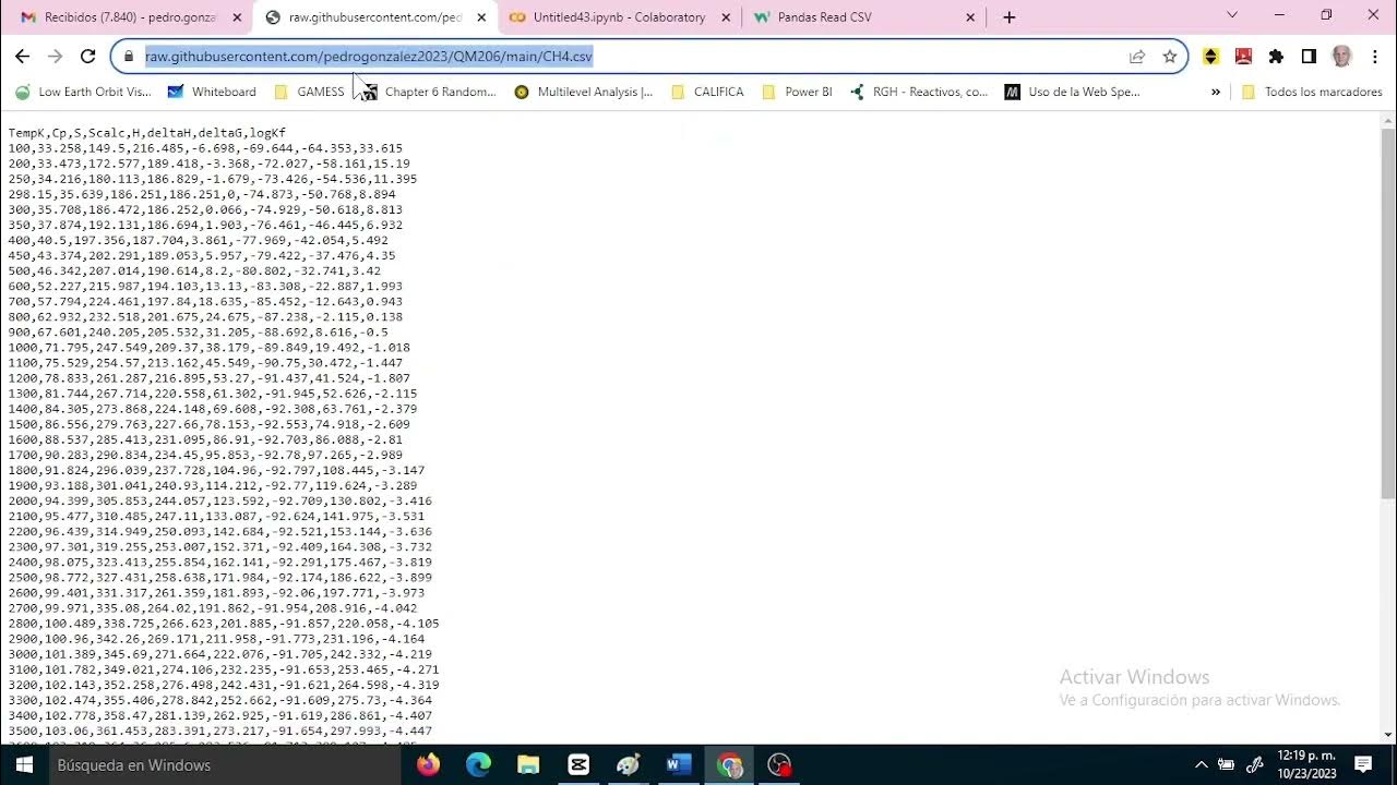 Cómo abrir un archivo csv ubicado en GitHub utilizando Python - YouTube