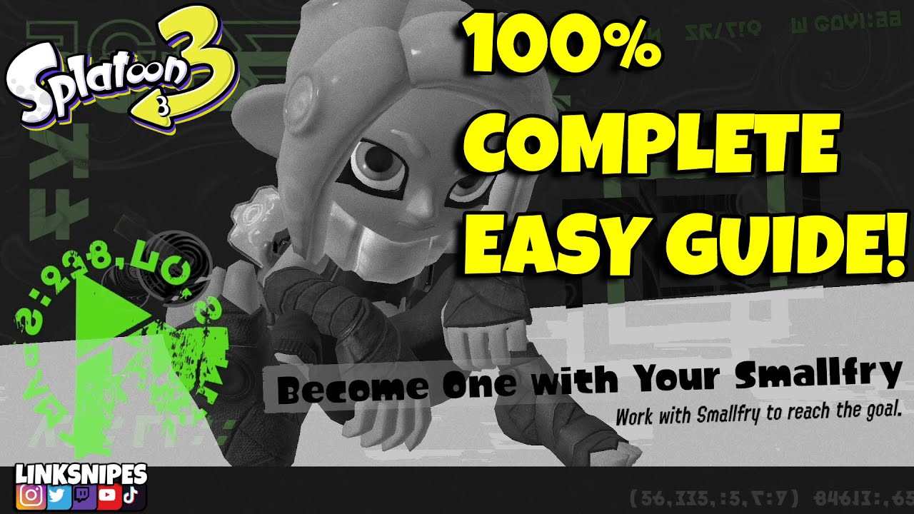 Splatoon 3 | Become One with Your Small fry! | Future Utopia Island ...