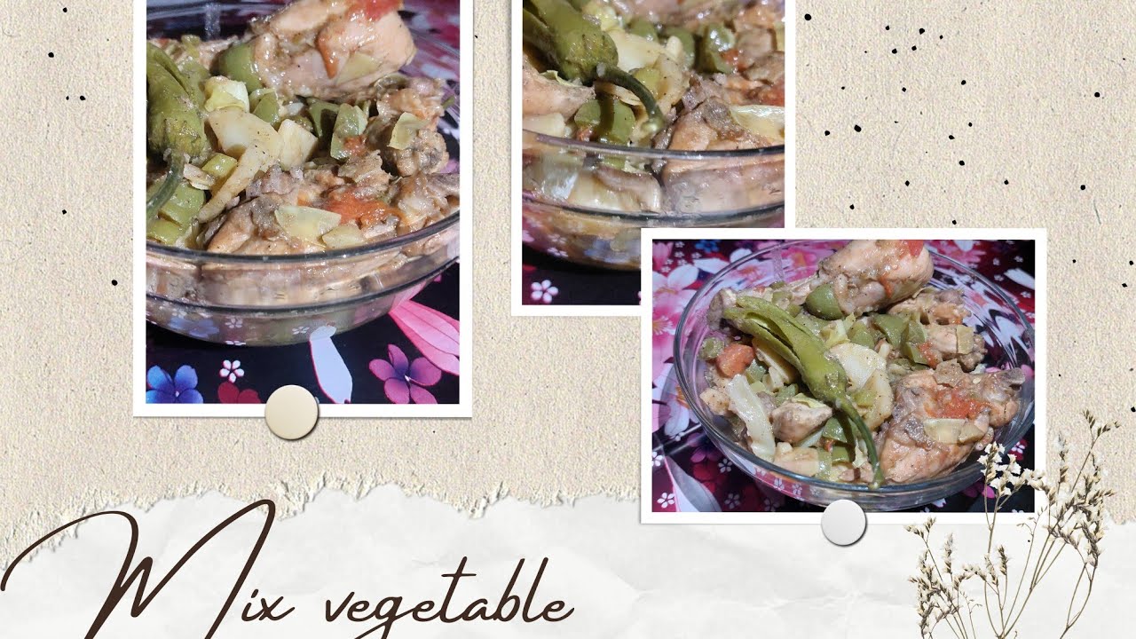 Mix vegetables/how to cook Mix vegetables in a very different way at ...