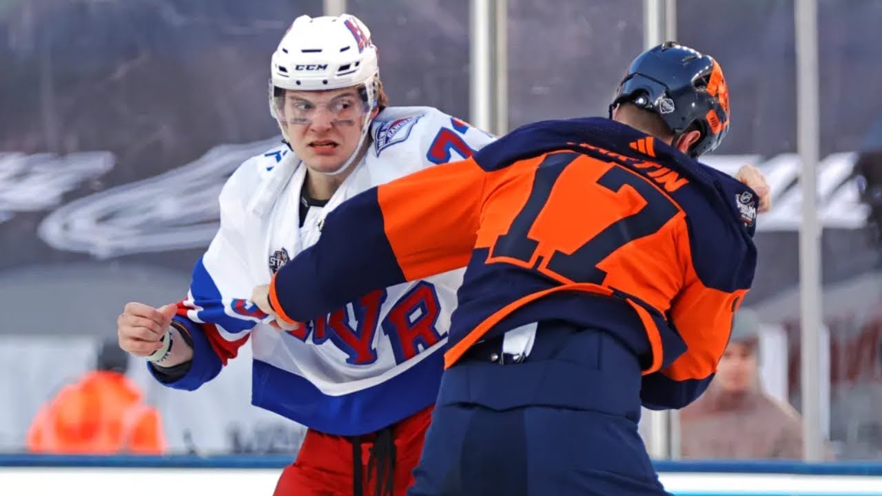 NHL: Debut Fight - YouTube