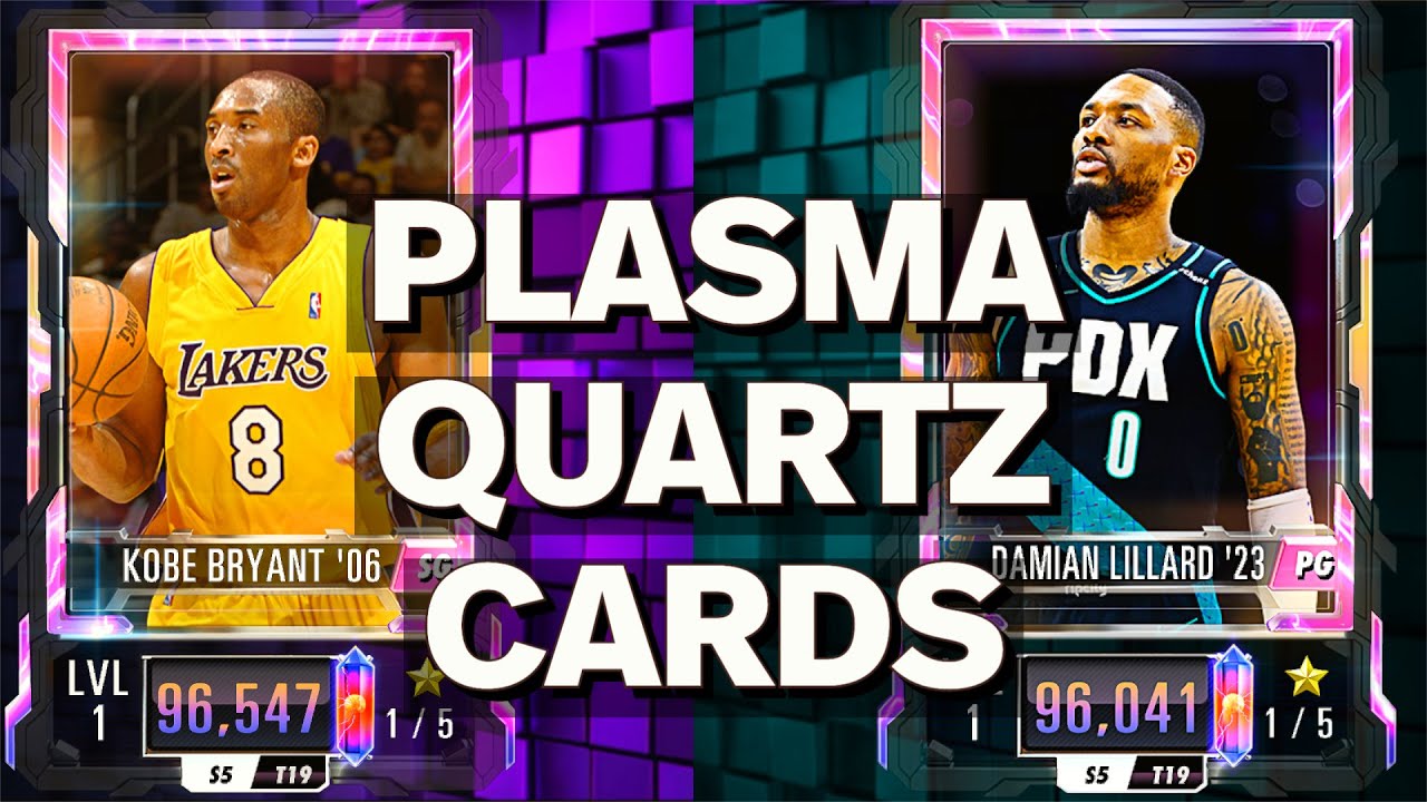 NEW PLASMA QUARTZ CARDS & SNEAK PEEK PACKS ! NBA 2K Mobile - YouTube