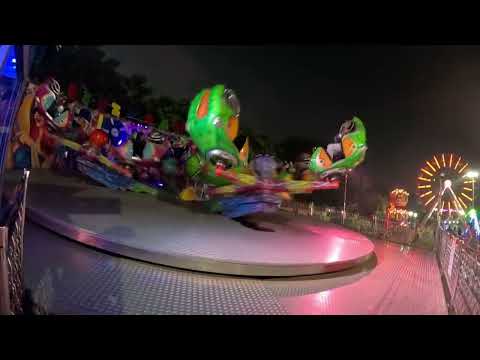 ESKİŞEHİR KILIÇ LUNAPARK CRAZY DANCE GECE VİDEO
