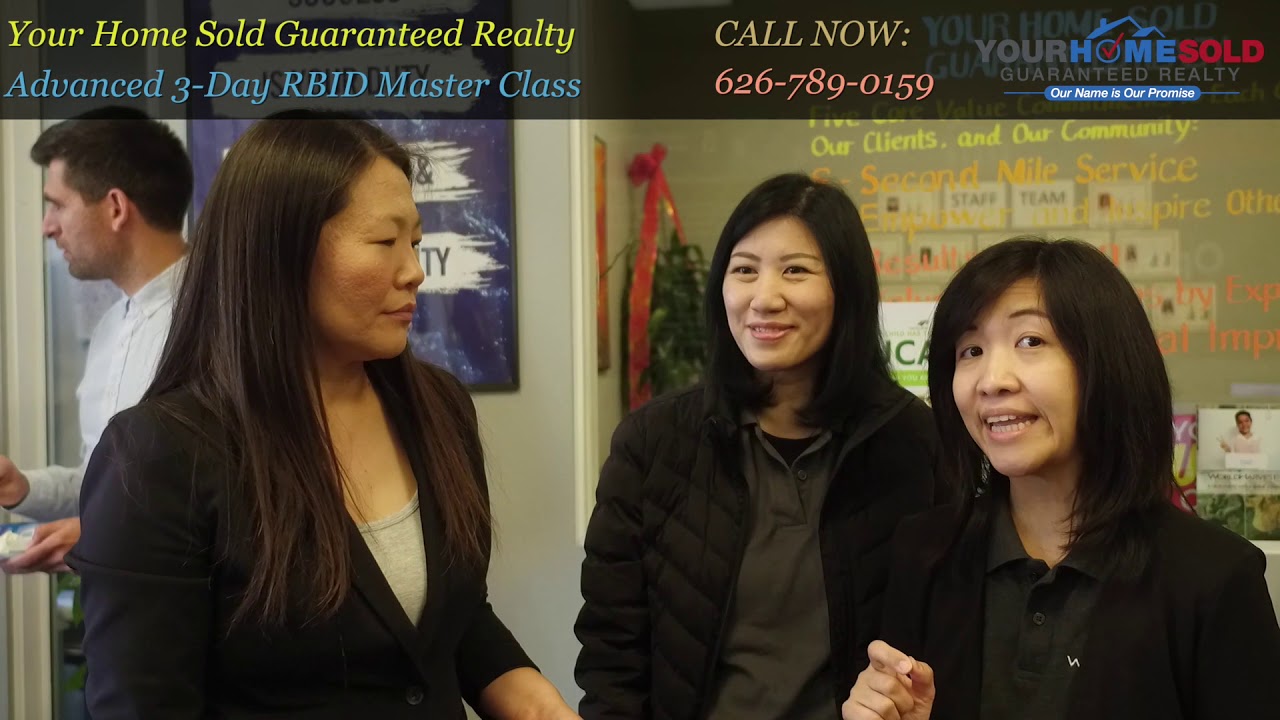 Your Home Sold Guaranteed Realty Advanced 3-Day RBID Master Class - YouTube