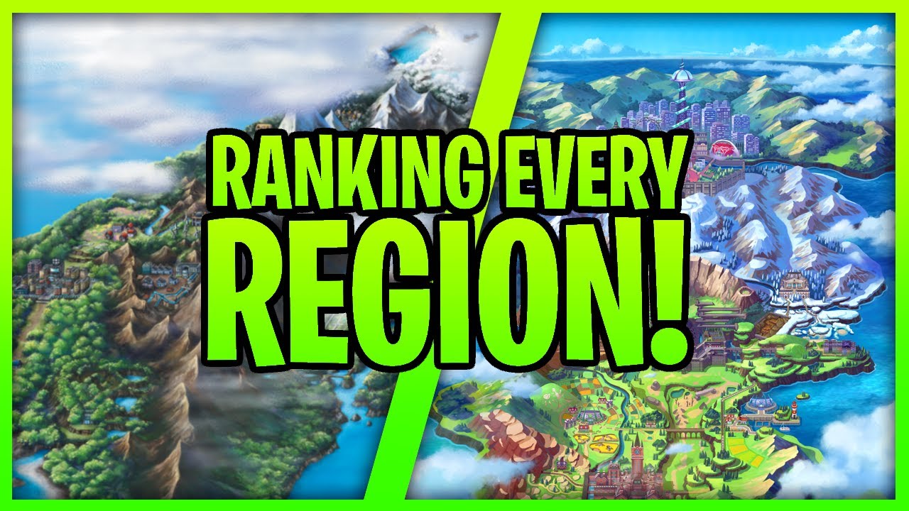 Ranking All 8 Core Pokemon Regions! - YouTube