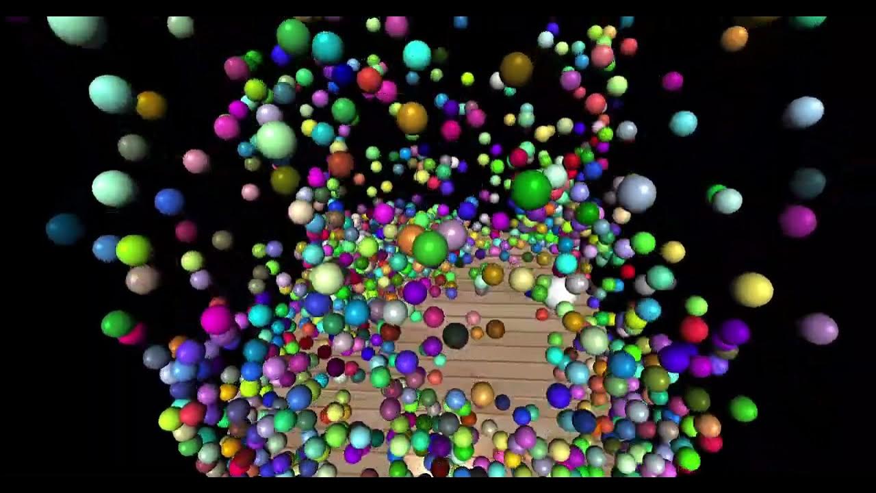 Yope3D Sphere-Sphere Collision System - YouTube
