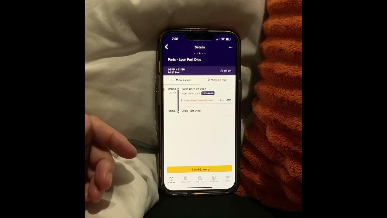 Using Rail Planner App for your EuRail. Troubleshooting (Part 1) - YouTube