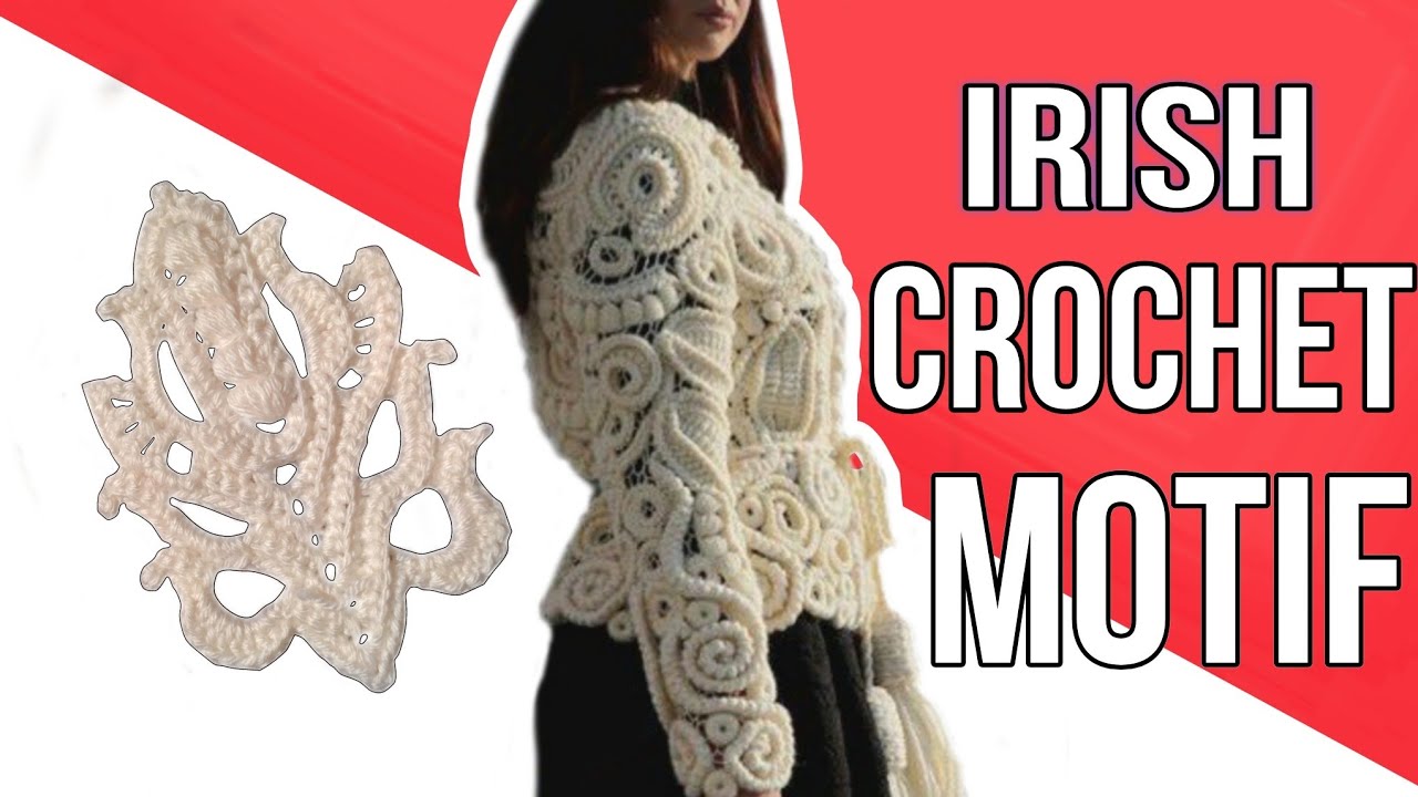 How to Crochet an Irish Lace Motif | Irish Crochet Tutorial - YouTube