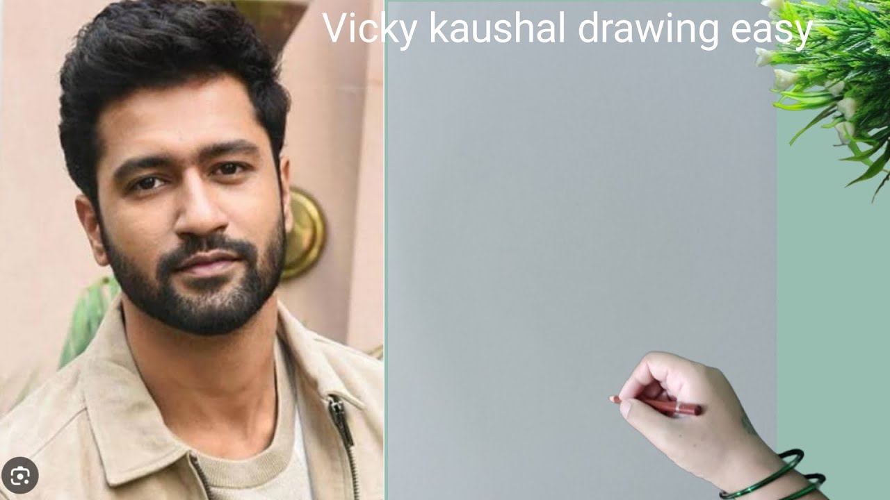 Vicky kaushal|Drawing Of Vicky kaushal|How To Draw Vicky kaushal|Vicky ...