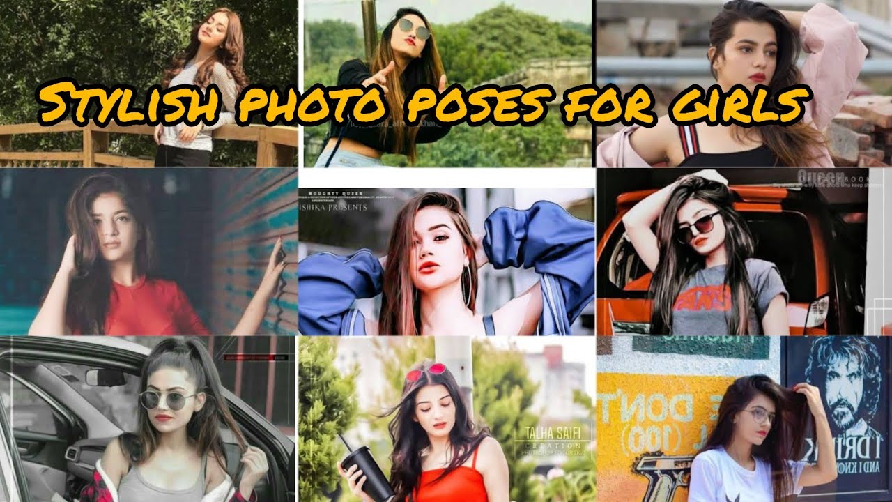 Best stylish photo poses for girls || Photo Poses for girls in jeans ...