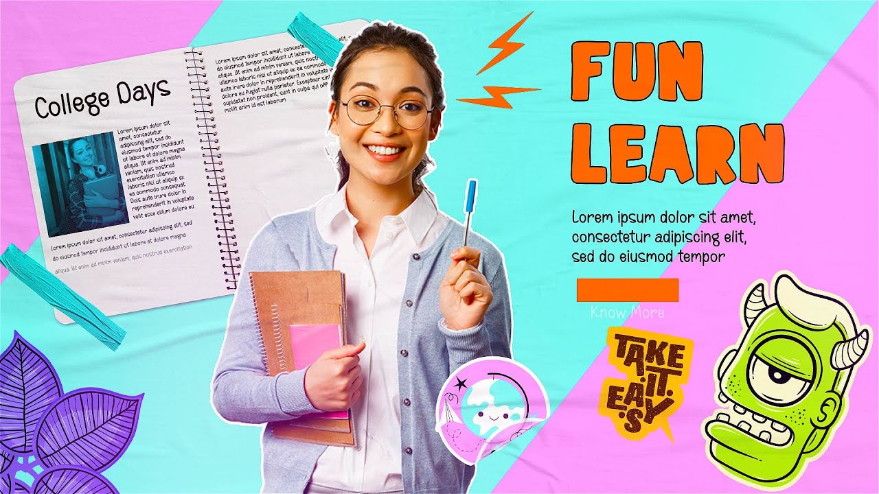 College Slideshow After Effects Templates | Download Free Design ...