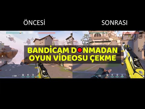 Bandicam Donma Kasmadan Oyun Videosu Çekme