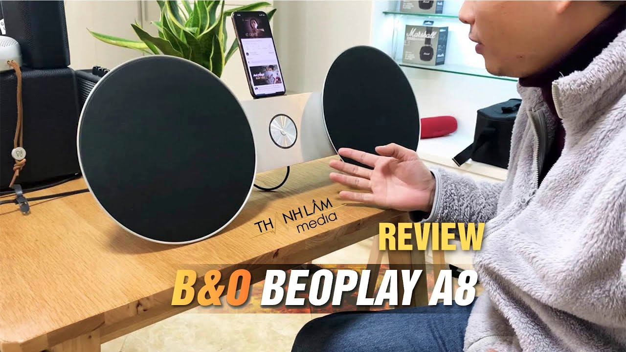 Review loa B&O Beoplay A8 tuyệt phẩm âm thanh - YouTube
