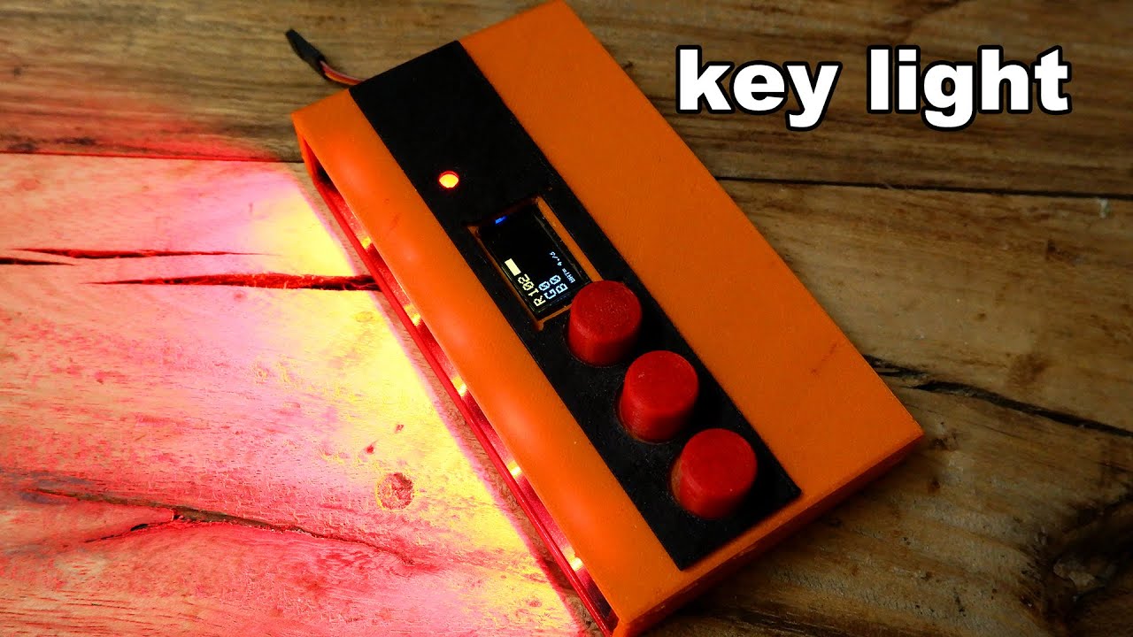 RGB Key-Light for photo and videography - YouTube