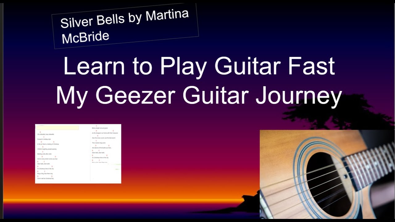 Silver Bells by Martina McBride cover with lyrics and chords - YouTube