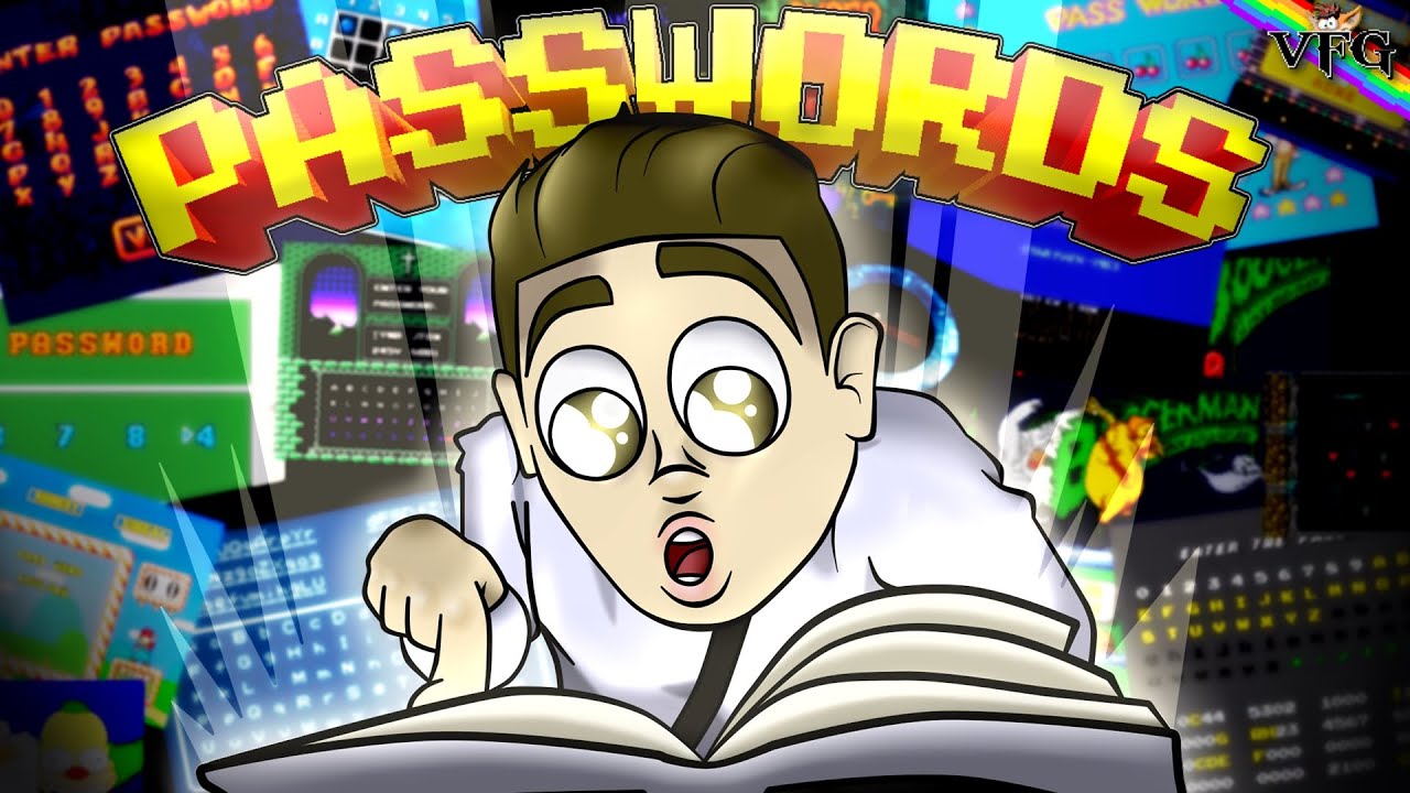 A MAGNIFICA HISTÓRIA DOS PASSWORDS NOS VIDEOGAMES! (origens, passwords ...