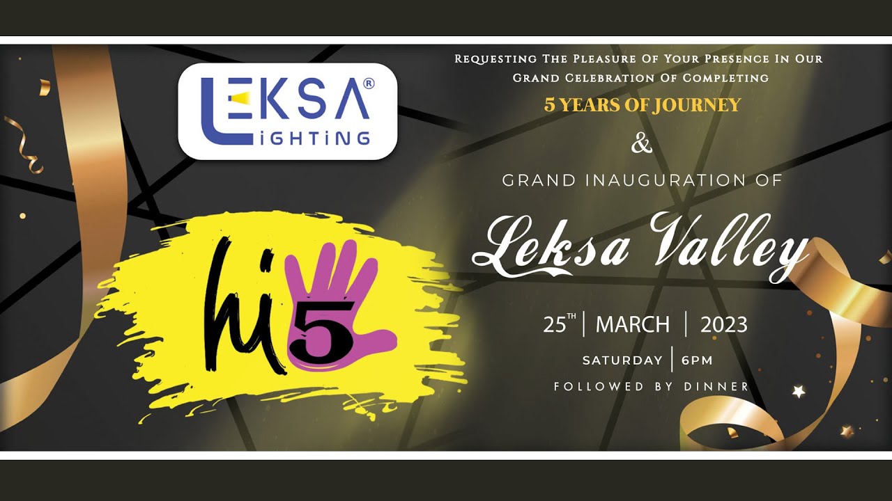 LEKSA Hi-5 : Grand Celebration of Completing 5 Years of Journey & Grand ...