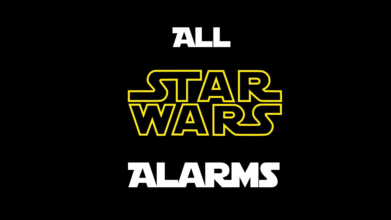 All Star Wars Alarms - YouTube