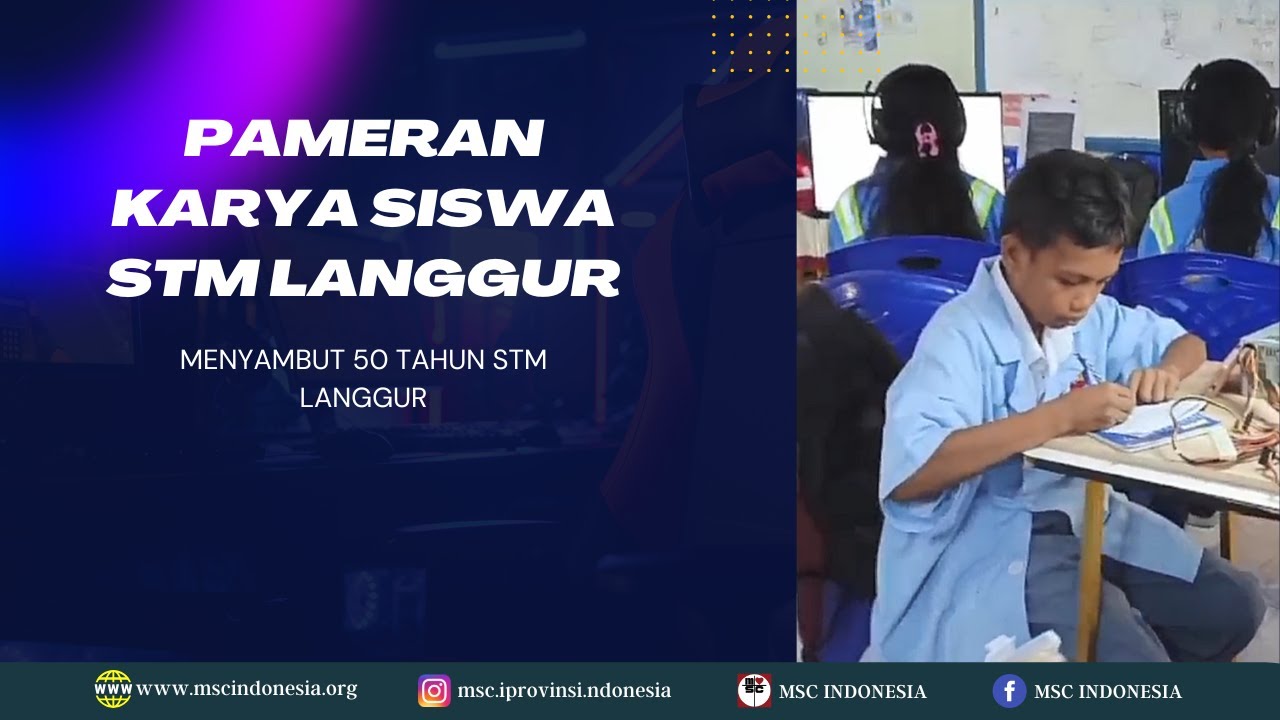MENYAMBUT 50 TAHUN STM LANGGUR | PAMERAN KARYA SISWA - YouTube