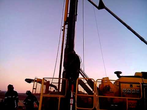 Prueba Rope tensioner cable principal sonda Atlas Copco CT20 S43 - YouTube