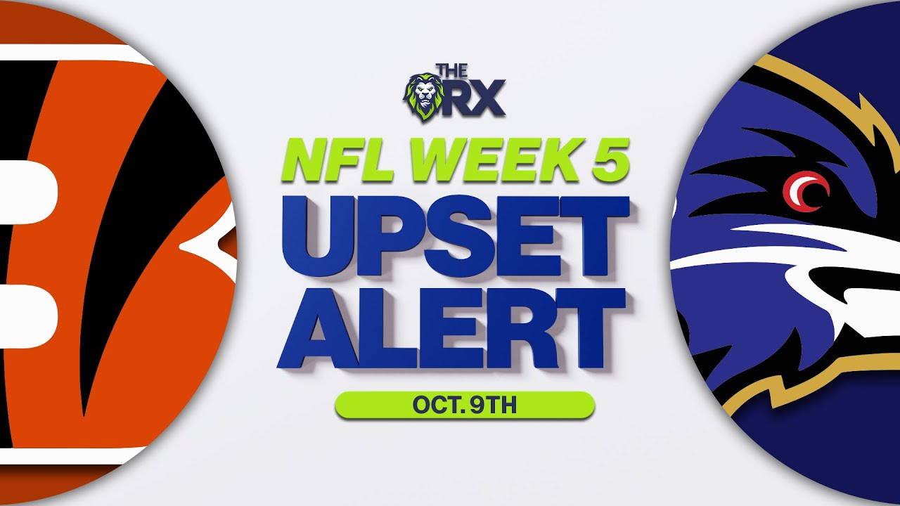 NFL Week 5 Upset Alert - Breakdown and Analysis by Jefe Picks (Oct. 9th ...