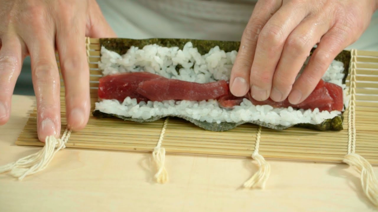 THE MOST DETAILED Sushi Tutorials EVER - hosomaki roll vol.2 - - YouTube