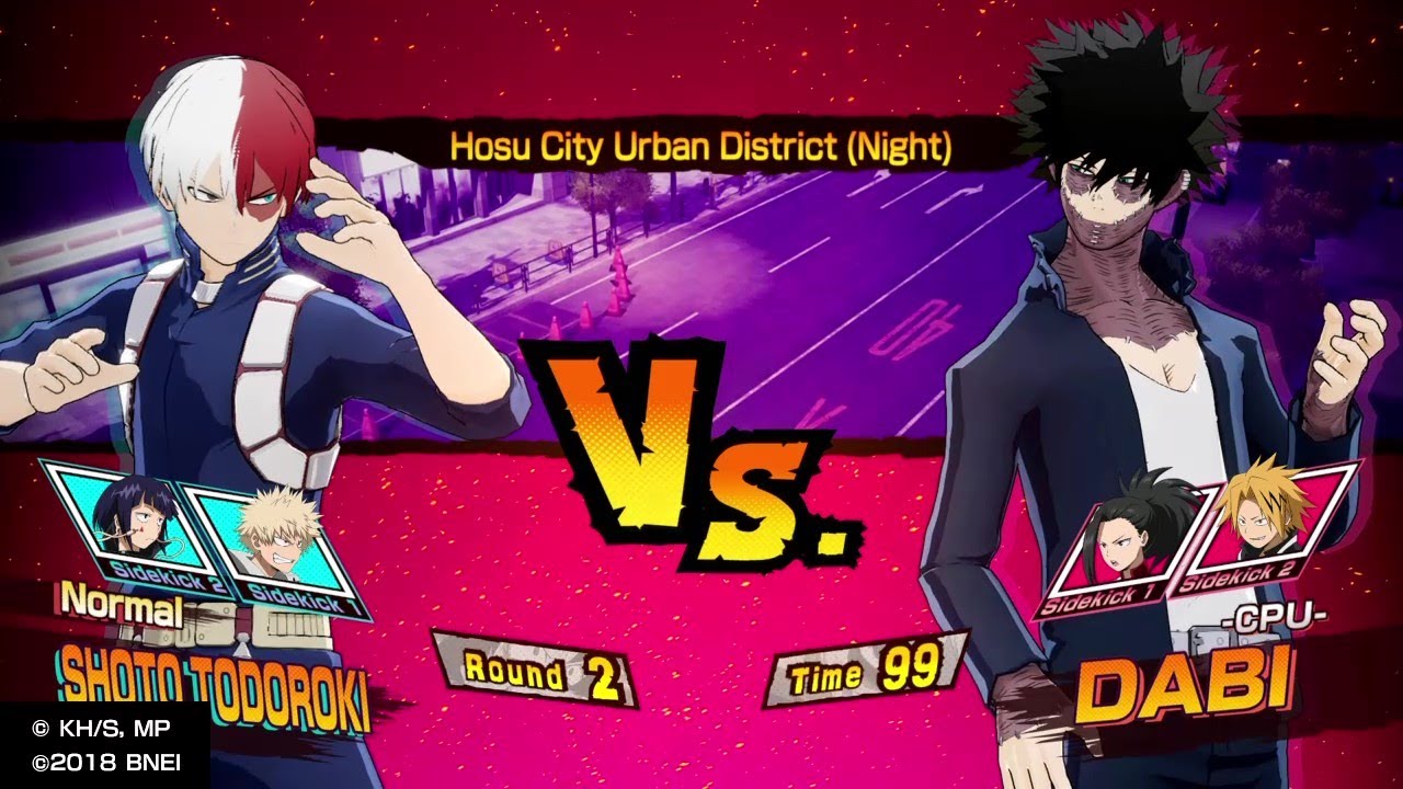 Shoto Todoroki VS Dabi FULL FIGHT #myheroonesjustice - YouTube